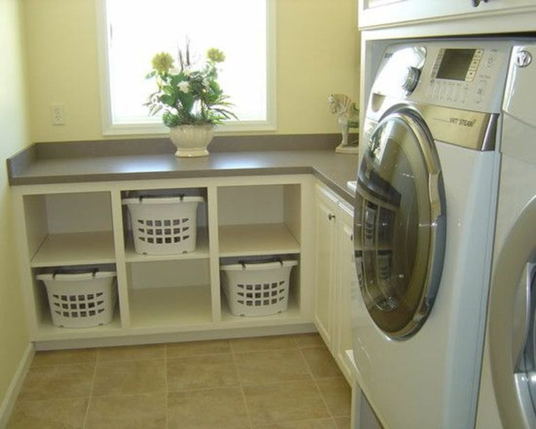 47 Efficient Small Laundry Room Design Ideas – HOMYSTYLE