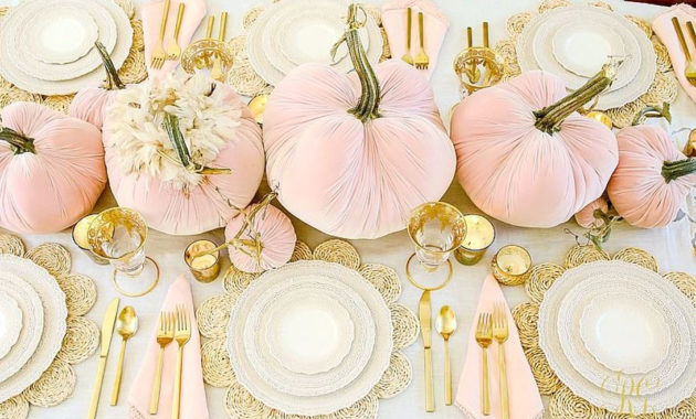 54 Simple Fall Table Decoration Ideas – HOMYSTYLE