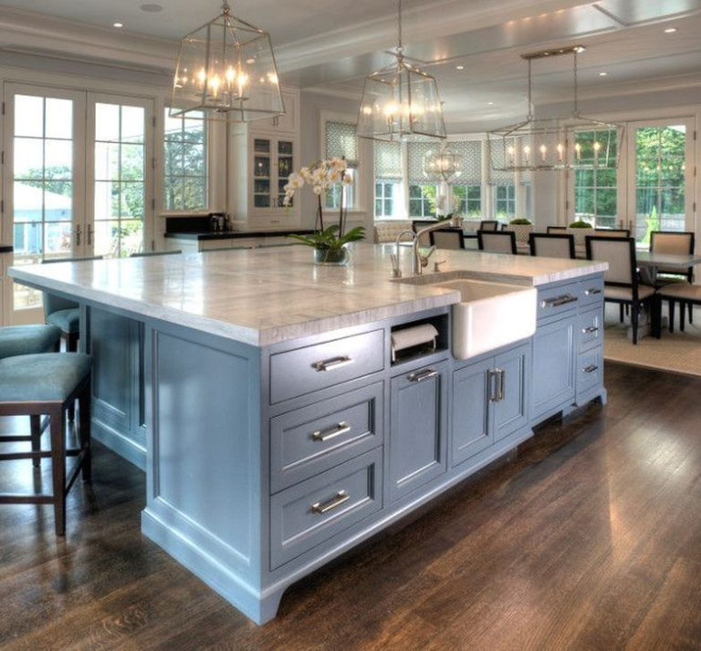 52 Cool Kitchen Island Design Ideas – HOMYSTYLE
